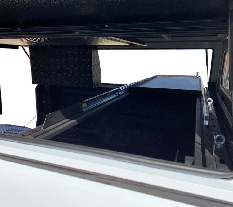 Telescopic Side Sliding Shelf - Ground Zero
